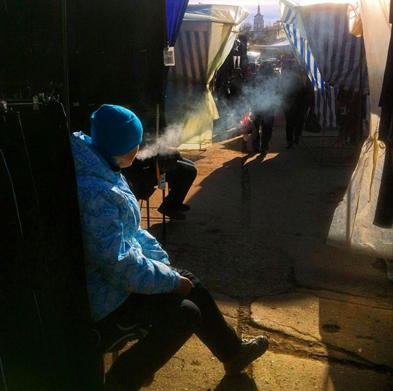 Smoking - Russian Life