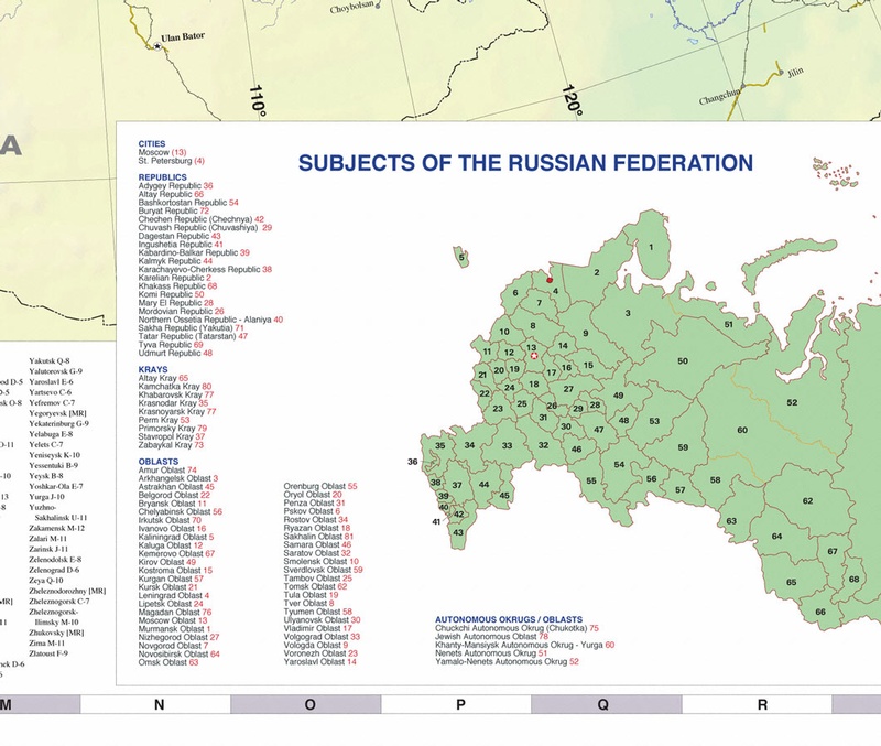Regional Map - Russian Life