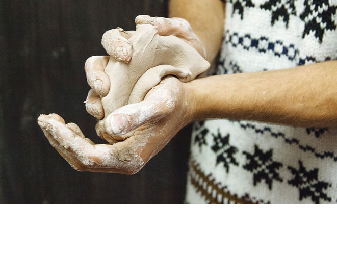 Working the clay. - Russian Life